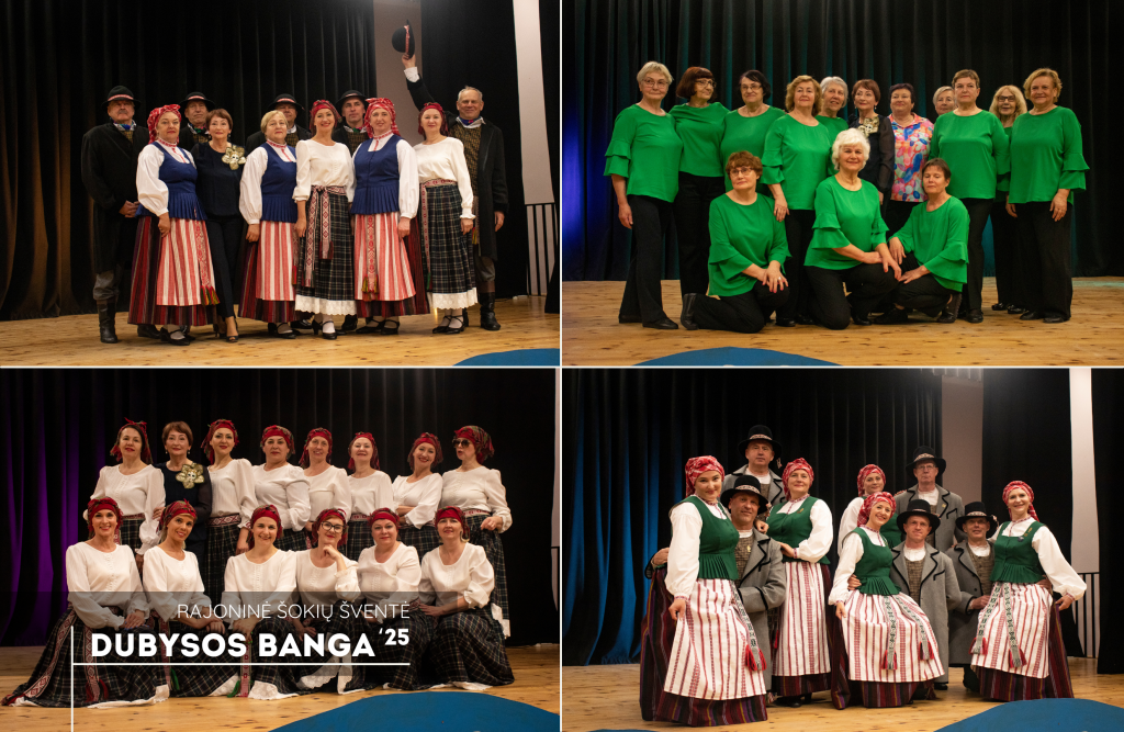Ariogaloje nuaidėjo rajoninė šokių šventė „Dubysos banga '25“, skirta ...