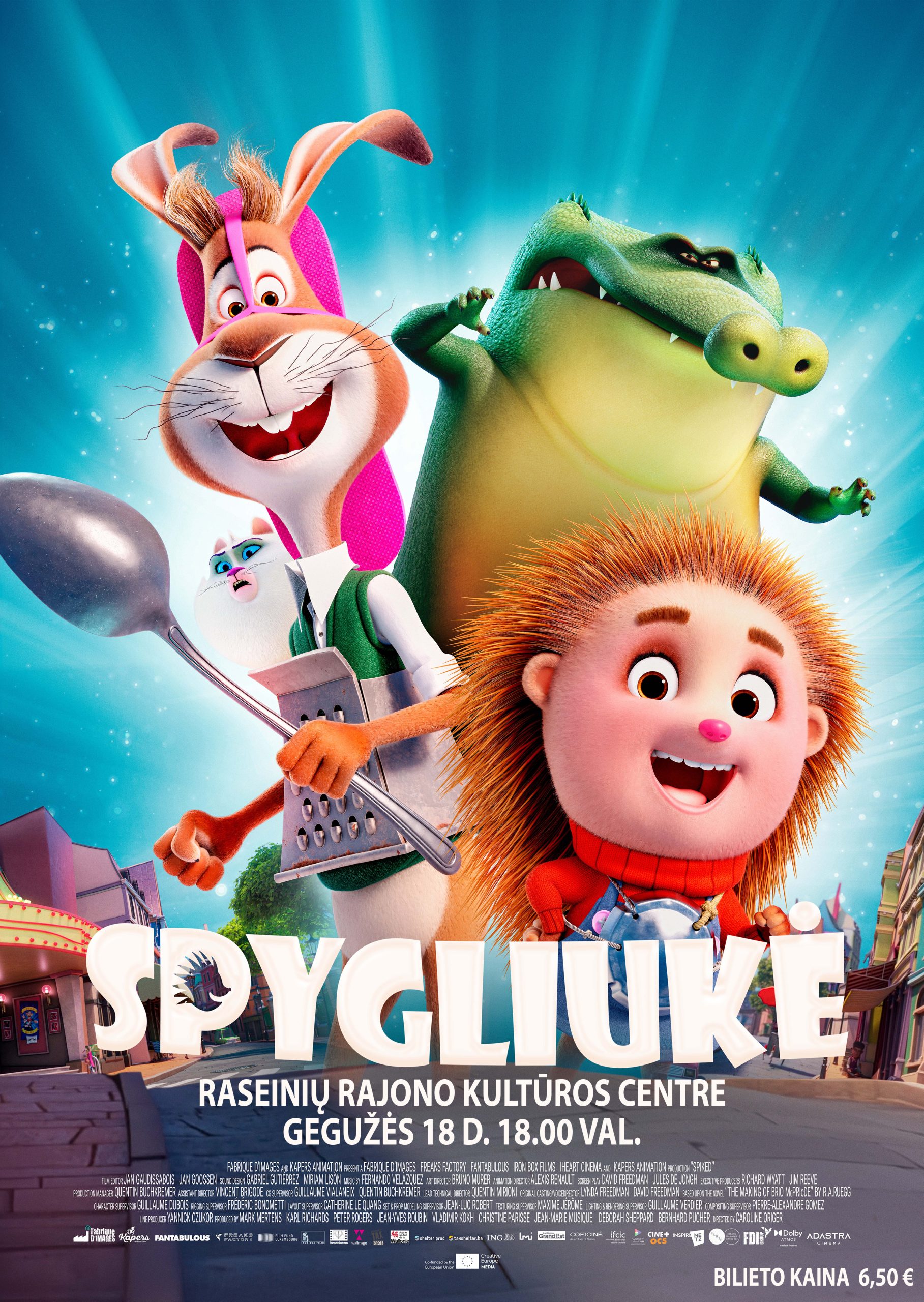 Animacinis kino filmas „Spygliukė“ | „Spiked“ - Raseinių rajono ...